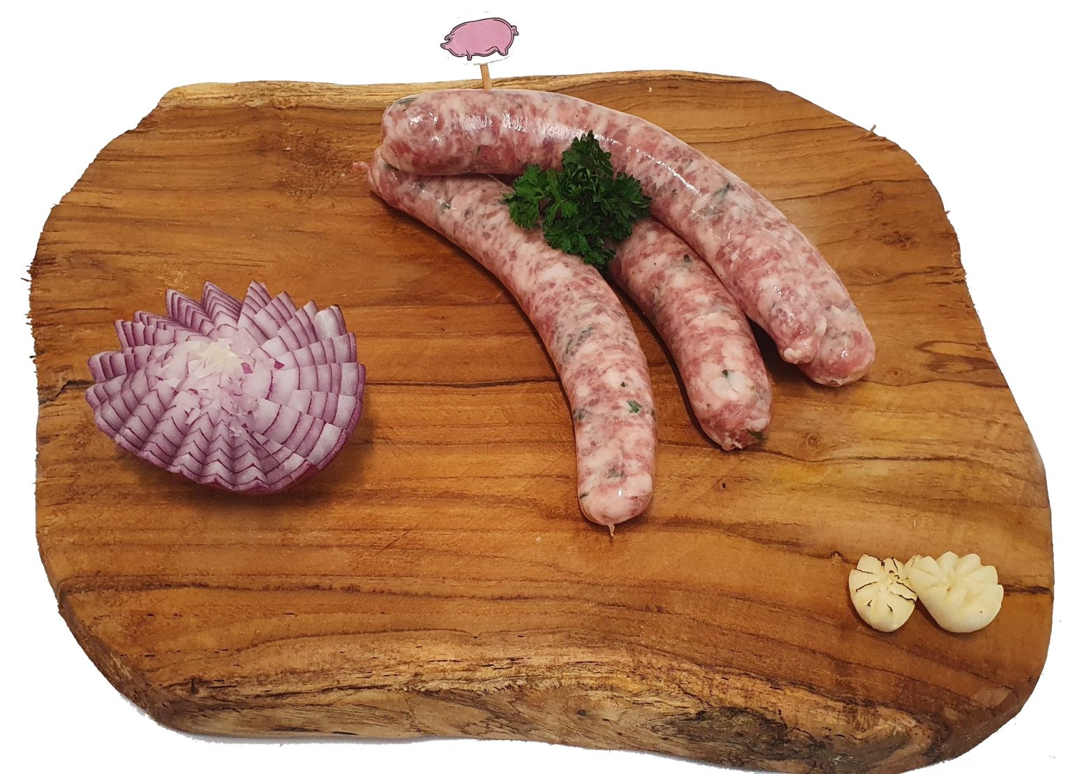 Chipolatas aux herbes - Ferme de Peau de Leu