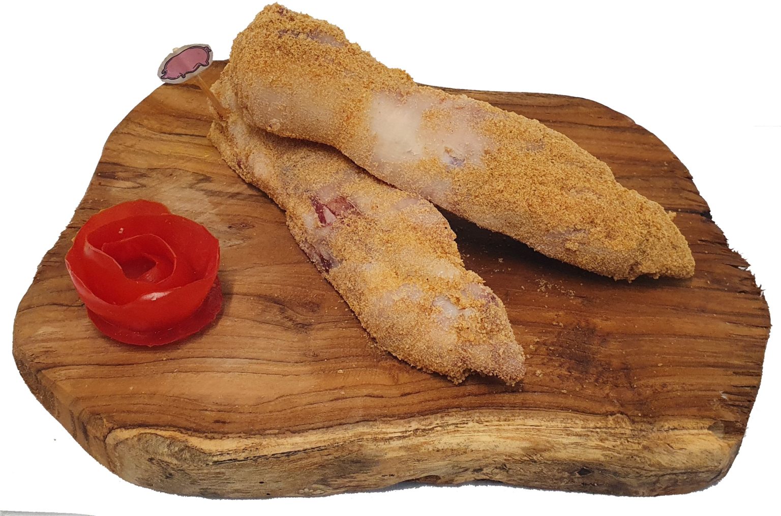 1/2 pied de porc pané - Ferme de Peau de Leu